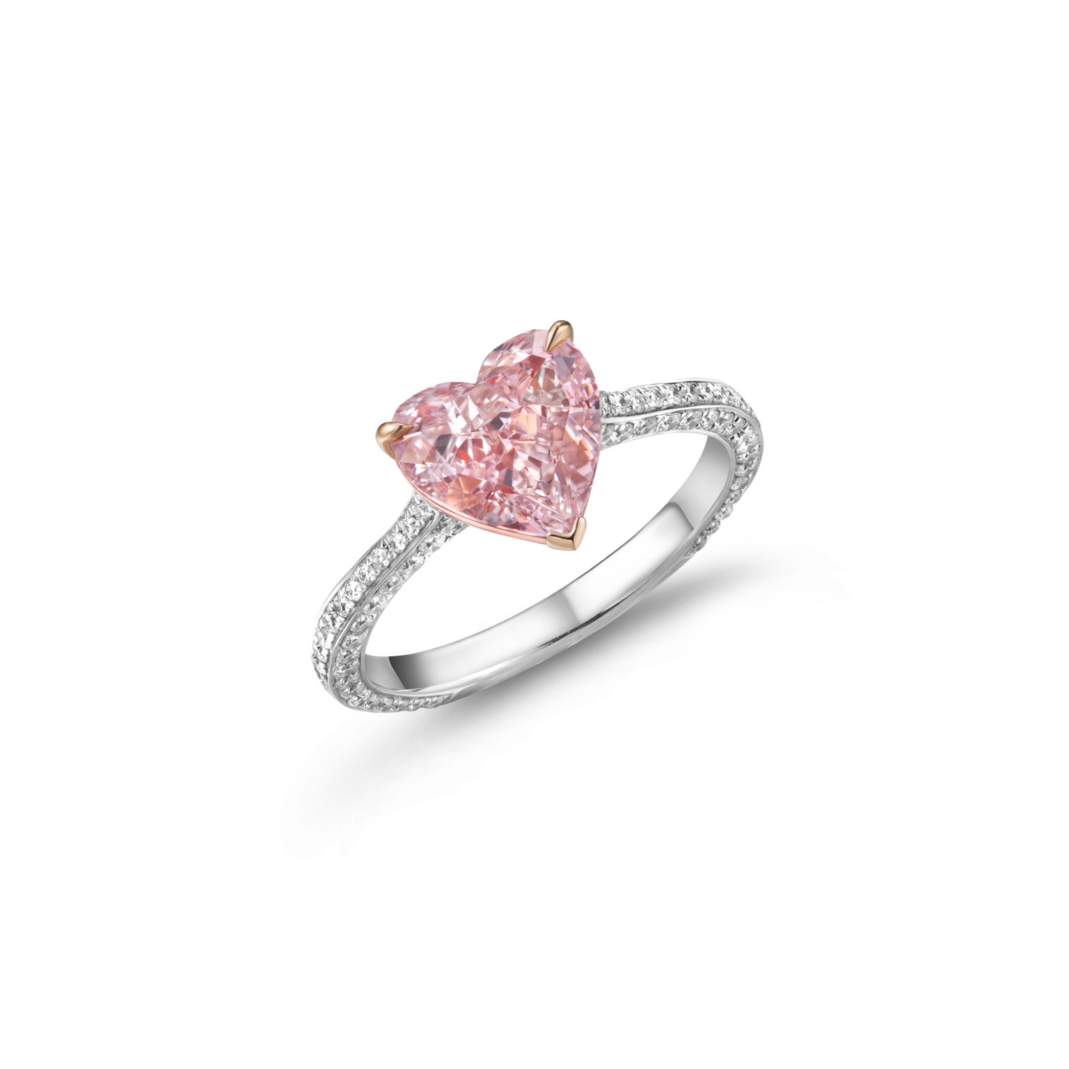 2ct Pink Heart Shape Ring – Home | GemmaFineJewelry